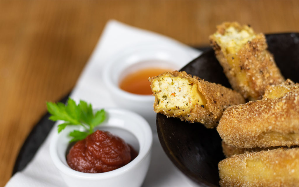 Tofu Sticks vegetarisch - Rezept vom Biohof Trimstein